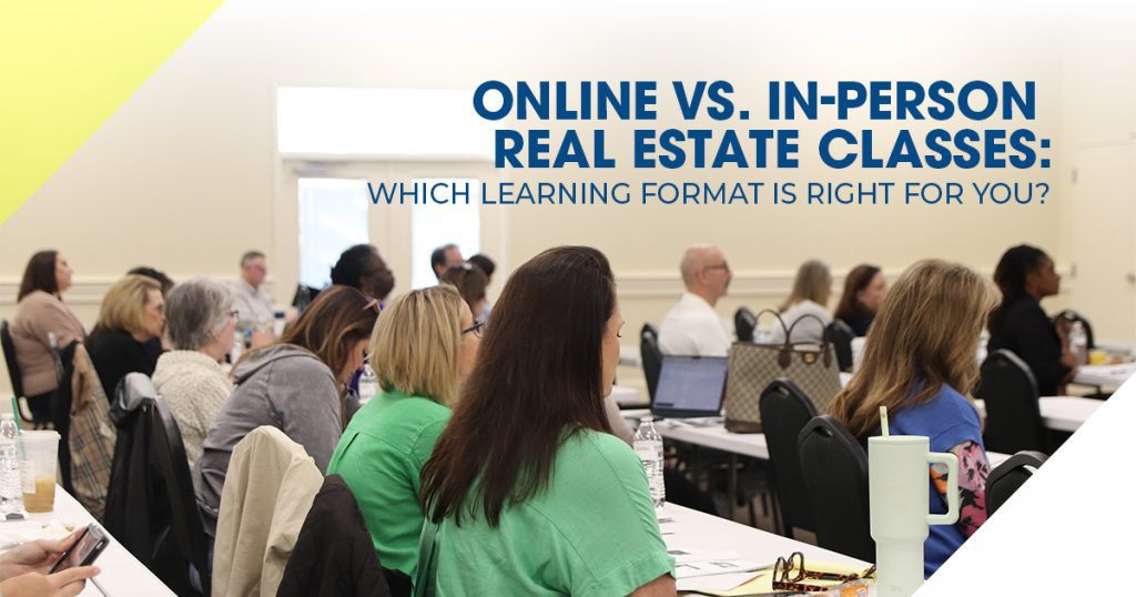 Online vs. In-Person Real Estate Classes | MS REALTORS® Inst.